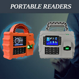 BIOMETRIC READERS - PORTABLE READERS