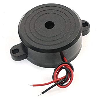 12V Round Piezo Electric Buzzer - Sabre Security Mart